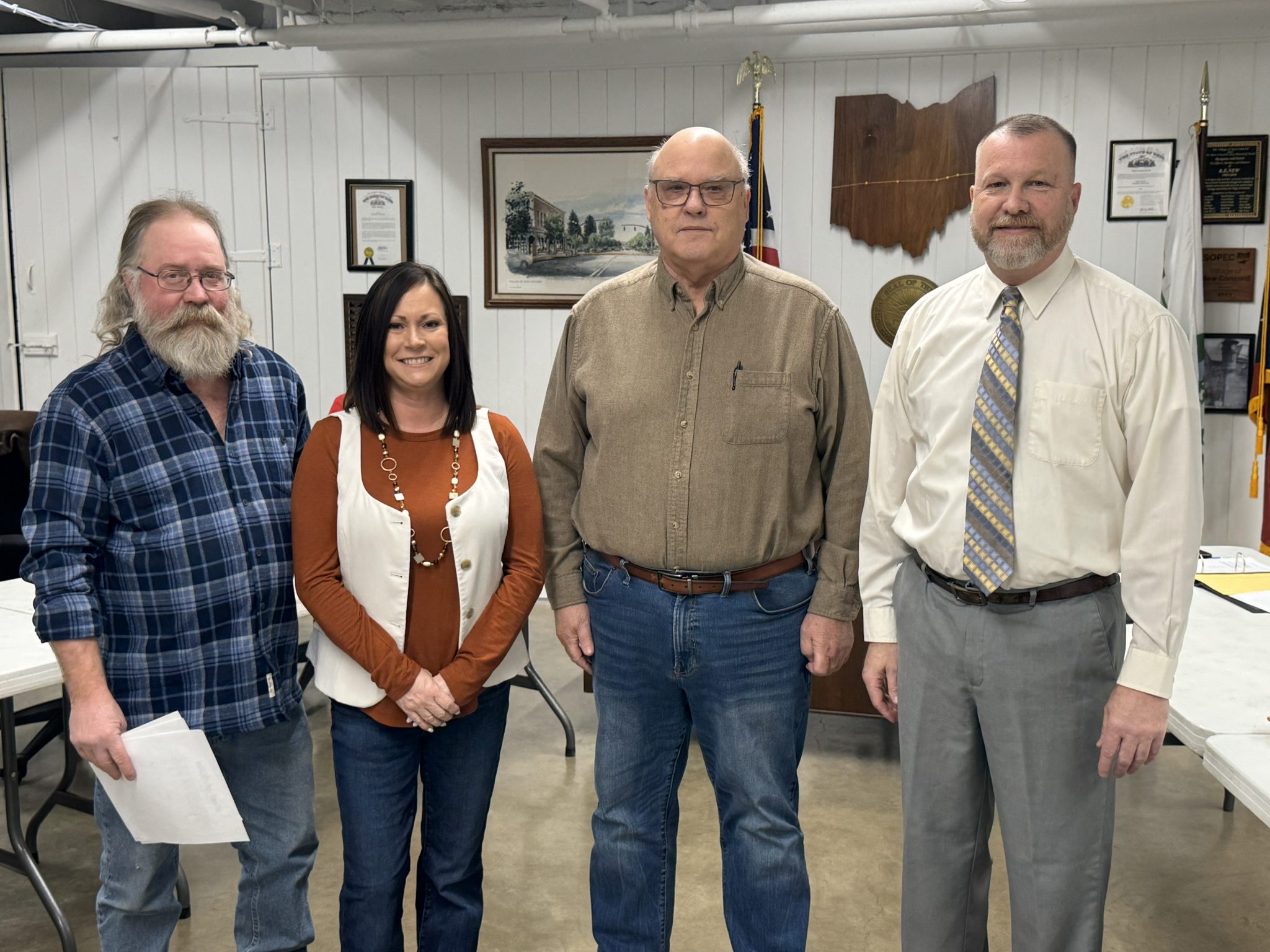 Council Members Sworn In – Village of New Concord, Ohio